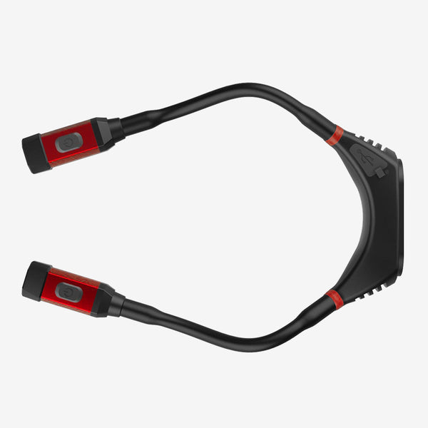 300 Lumen Dual-Lamp LED Rechargeable Neck Light with Magnetic Base and ...