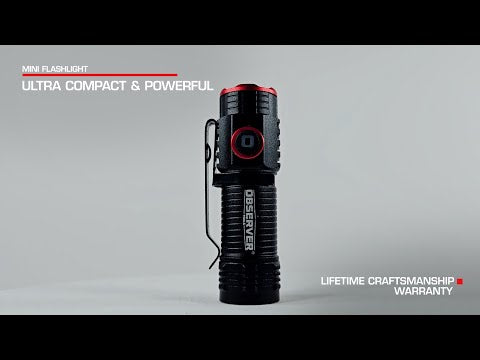 1000 Lumen Mini LED Rechargeable Flashlight with Turbo Mode and Magnet ...