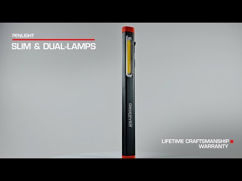 Observer Tools OBS-PL1 300 Lumen Dual-Lamp LED Rechargeable Penlight w